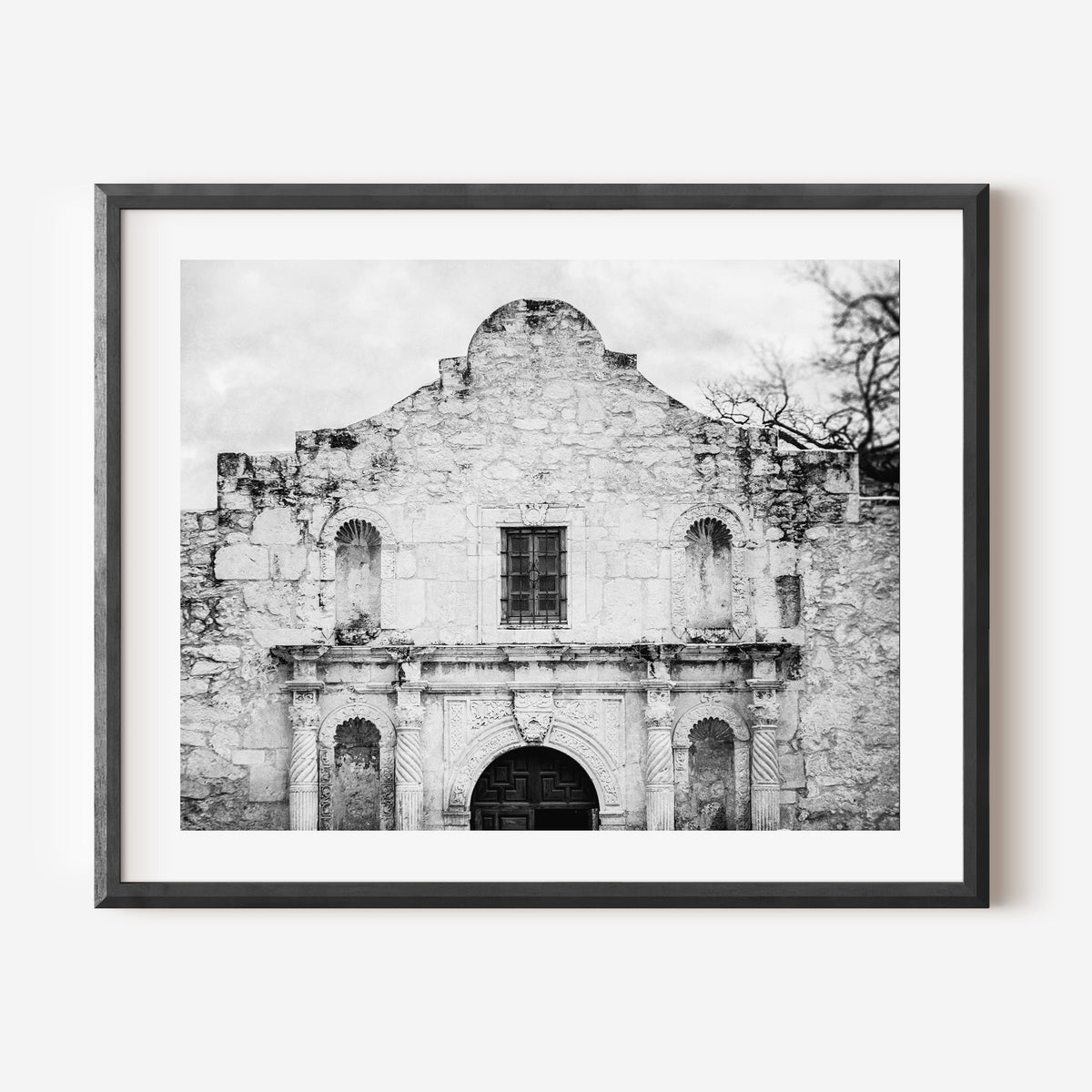 Texas Wall Art - The Alamo Photo Print or Canvas Art - Lisa Russo Fine Art